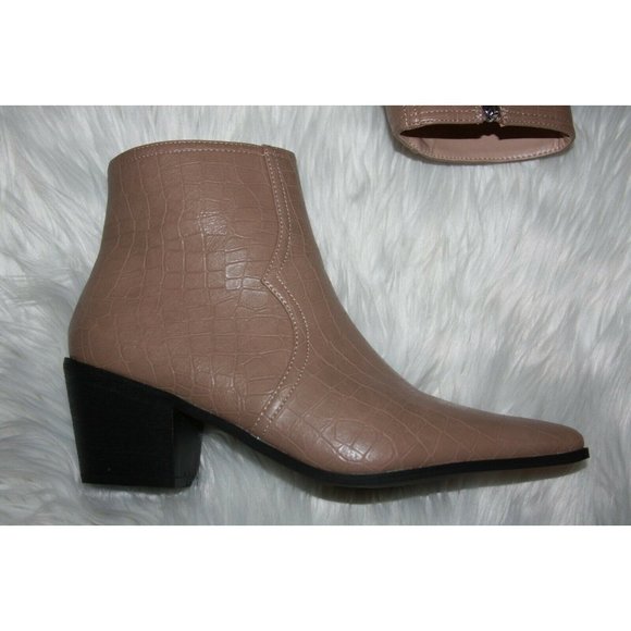 Nasty Gal | Shoes | Lets Hiss And Snake Up Ankle Boots Womens Size Us ...